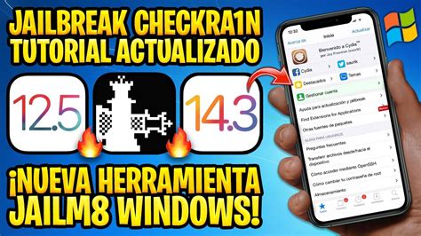 ¡tutorial checkra1n windows jailbreak ios 14 3 y 12 5 oficial jailm8