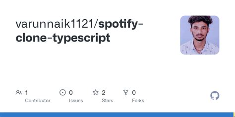 Github Varunnaik1121spotify Clone Typescript