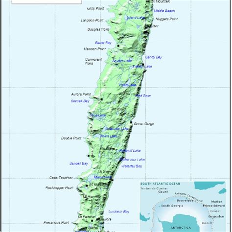 A Map Of Pratas Island In South China Sea B Close Up Of Pratas