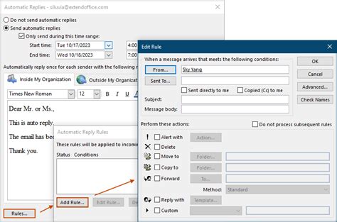 Set Up Out Of Office Auto Replies In Outlook Full Guide