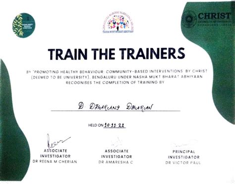 Dharanidharan D On Linkedin Intervention Addiction Communitybased