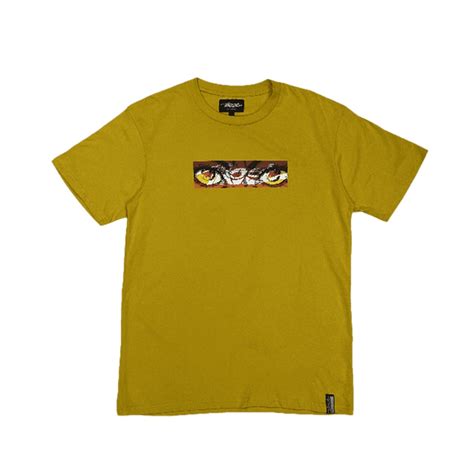 Illest Bogo Anime Short Sleeves Tee Mustard Yellow Shopee Philippines