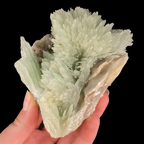 Aragonite Rare Green Color Dashunlong Sn Polymetallic Deposit