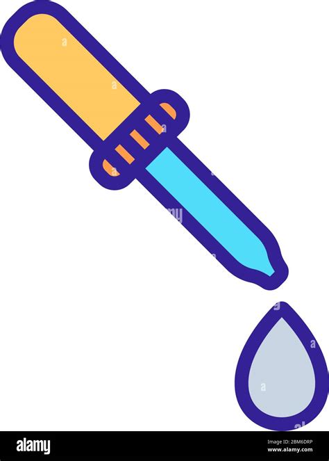 Blood Sampling Dropper Icon Vector Stock Vector Image And Art Alamy