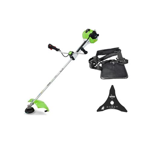 Cortador De Escova A Gasolina 43 Cm3 2t 16hp Motor Lâmina De 3