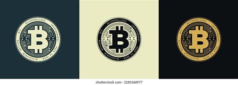비트코인 Btc 암호 동전 엠블럼과 기호 스톡 벡터로열티 프리 2181560977 Shutterstock