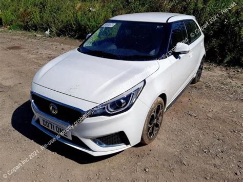 Lsjz14u92ms087476 2022 Mg 3 Exclusiv On Copart Uk