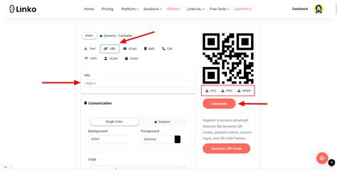 How To Make A Qr Code For Website Link Free Url Qr Code
