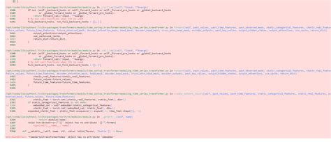 Hugging Face Time Series Transformer Error · Issue 23041 · Huggingfacetransformers · Github