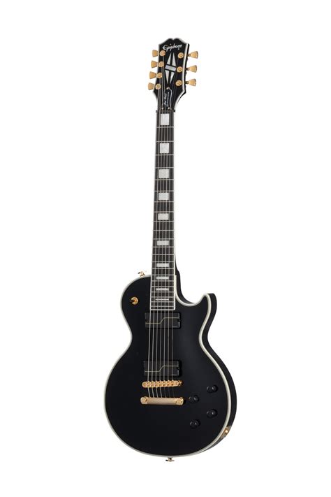 Epiphone Matt Heafy 7 String Les Paul Custom Origins Ebony