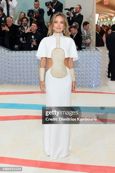 Olivia Wilde Attends The 2023 Met Gala Celebrating Karl Lagerfeld A