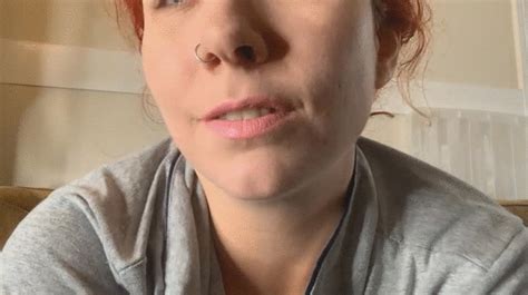 Putting On Three Shades Of Shiny Pink Lipstick Lip Puckering And