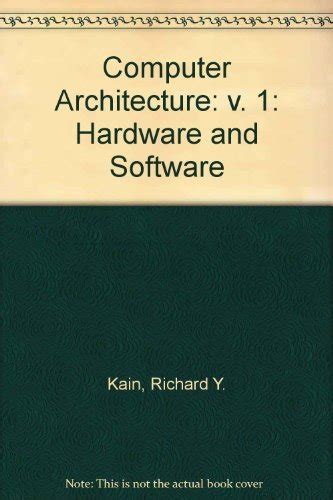 Computer Architecture Software And Hardware 9780131667525