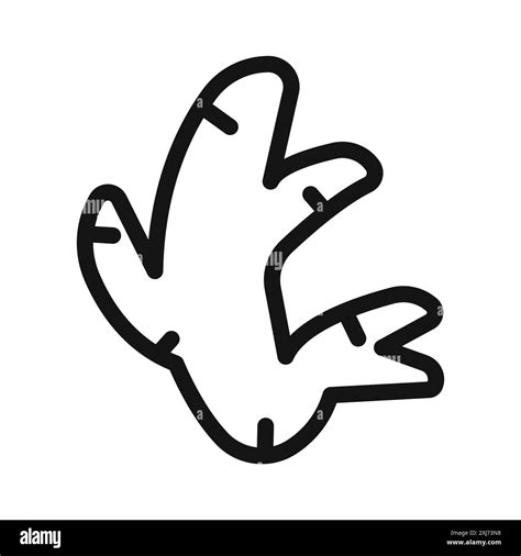 Ginger Icon Vector Line Logo Mark Or Symbol Set Collection Outline Style Stock Vector Image