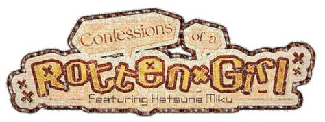 Confessions Of A Rotten Girl Vocaloid Hatsune Miku Fujoshi