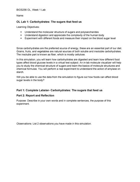 Week 1 Lab Bios256 May21 Bios256 Ol Week 1 Lab Name Ol Lab 1