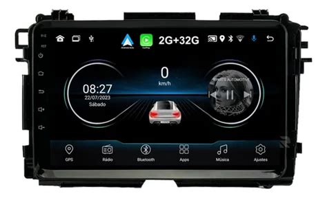 Kit Multimidia 9 Polegadas Android Honda Hrv 2015 A 2021