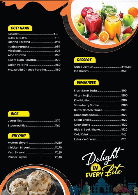 Menu At Momo Magic Cafe Pupri Pupri