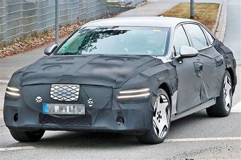 디자인 차이 실화 제네시스 G80 전기차 신형 모델 국내 포착됐다