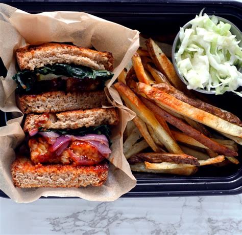 Bbq Tempeh Sandwich Recipe Veganiac
