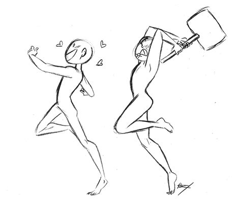 Картинки поз для срисовки людей