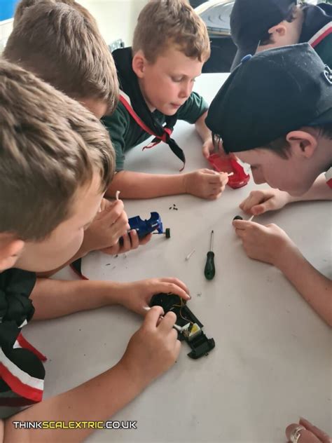 1st Blackmoor Bordon And Whitehill Scout Group Think Scalextric