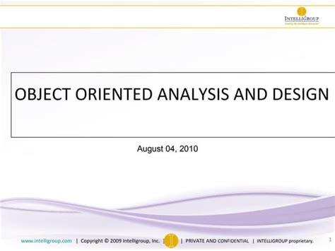 Ooad Chapter 1 Ppt