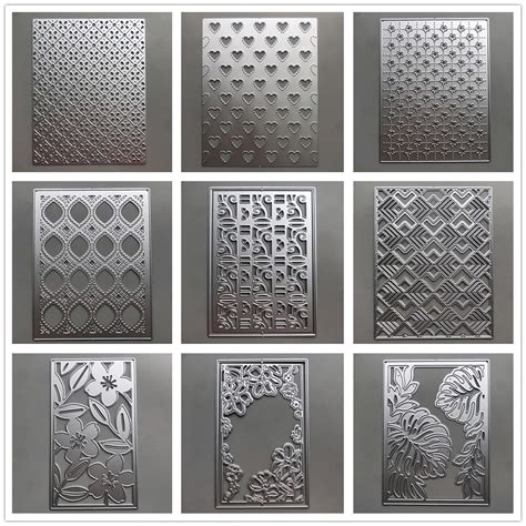 배경 프레임 금속 절단 다이 스텐실 인사 카드 스크랩북 종이 엠보싱 공예 템플릿 금형 20 가지 스타일 Aliexpress