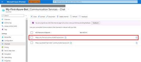 Adición De Un Bot A La Aplicación De Chat An Azure Communication