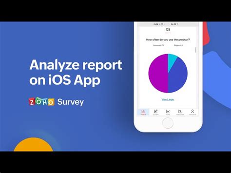Zoho Survey Mobile How To Analyze Reports