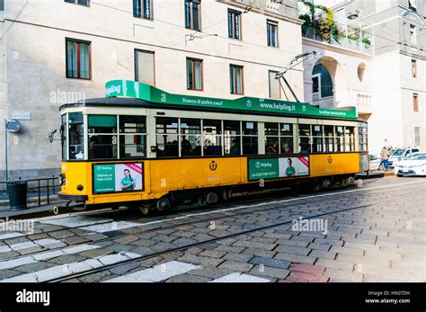 One Of The Famous Yellow Atm Class 1500 Type 1928 Trams No 1898