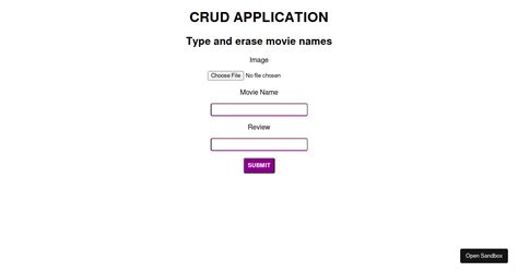 Crud With Reactjs Nodejs Mysql Forked Codesandbox