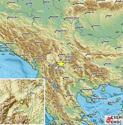 Земјотрес во Скопје