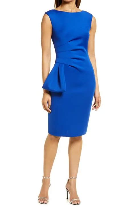 Buy Eliza J Ruffle Sheath Dress Ivory At 62 Off Editorialist
