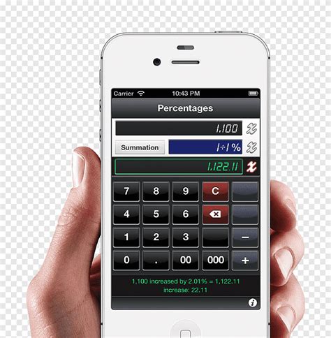 피처 폰 스마트 폰 비디오 휴대폰 핸드 헬드 장치 백분율 계산기 가제트 전자 제품 Png Pngegg