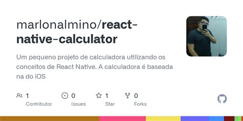 Github Marlonalmino React Native Calculator Um Pequeno Projeto De Calculadora Utilizando Os