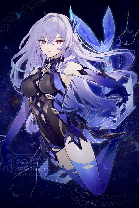 Suwa Swk Kkk Skirk Genshin Impact Genshin Impact Highres 1girl