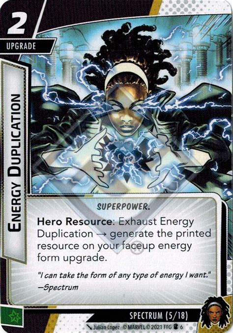 Energy Duplication · Marvelcdb
