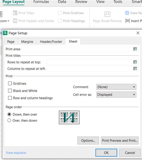 tips for better sheets printing with less efforts in wps sheets wps