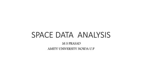 Data Analytics Space Ppt