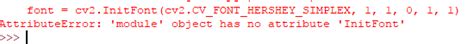 Python 27 Attributeerror Module Object Has No Attribute Initfont Stack Overflow