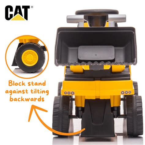 Cat Ride On Wheel Loader Yellow Berghoff Toys