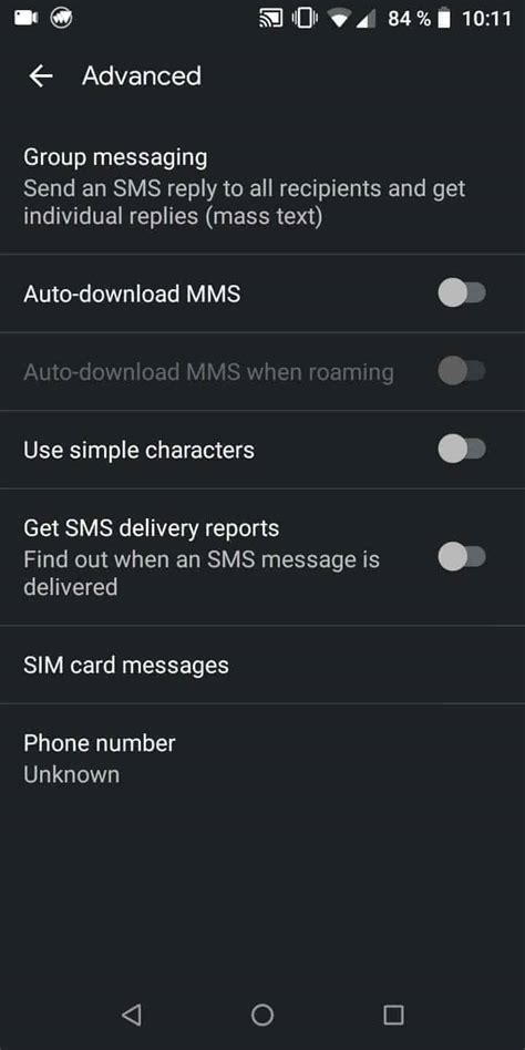 Sms Delivery Report Android 8 Manual Techbone