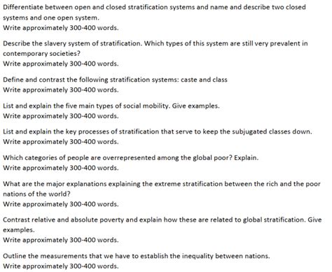 Solved Differentiate Between Open And Closed Stratification