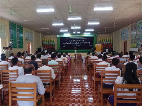 ရေတာရှည်မြို့နယ်၌ တောင်သူလယ်သမား ဖွံ့ဖြိုးတိုးတက်ရေးသင်တန်းအမှတ်စဥ် ၁ ၂၀၂၄ ဖွင့်ပွဲအခမ်းအနားသို့