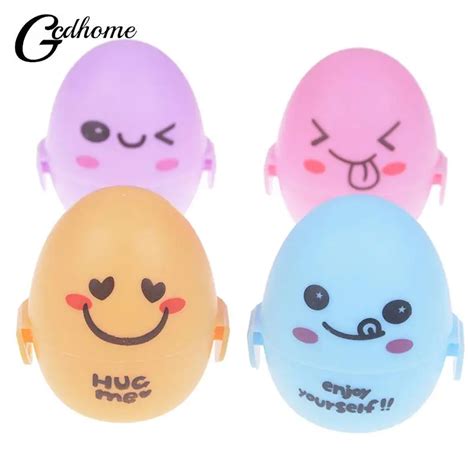 플라스틱 계란 홀더 장난감 계란 상자 계란 보관 용기 사탕 상자 선물 파티 용품 원형 상자 1 개보관함 And 쓰레기통 Aliexpress