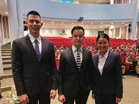 รร นายร้อยตำรวจสามพราน จัดบรรยายพิเศษการศึกษาต่อต่างประเทศ Thepowernetworknews