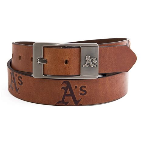 Oakland Athletics Brandish Leather Belt Academy