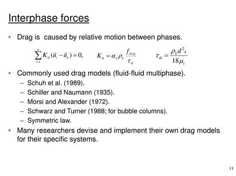 Ppt Lecture 18 Eulerian Flow Modeling Applied Computational Fluid