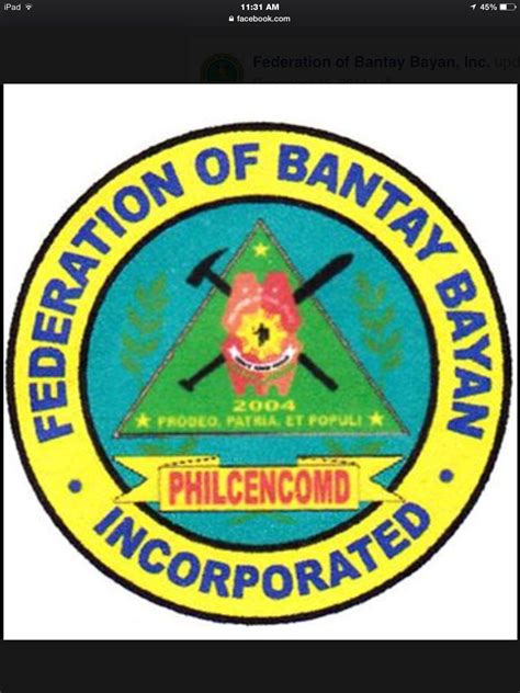 Federation Of Bantay Bayan Incorporated Fbbi Ubay Bohol Chapter Home